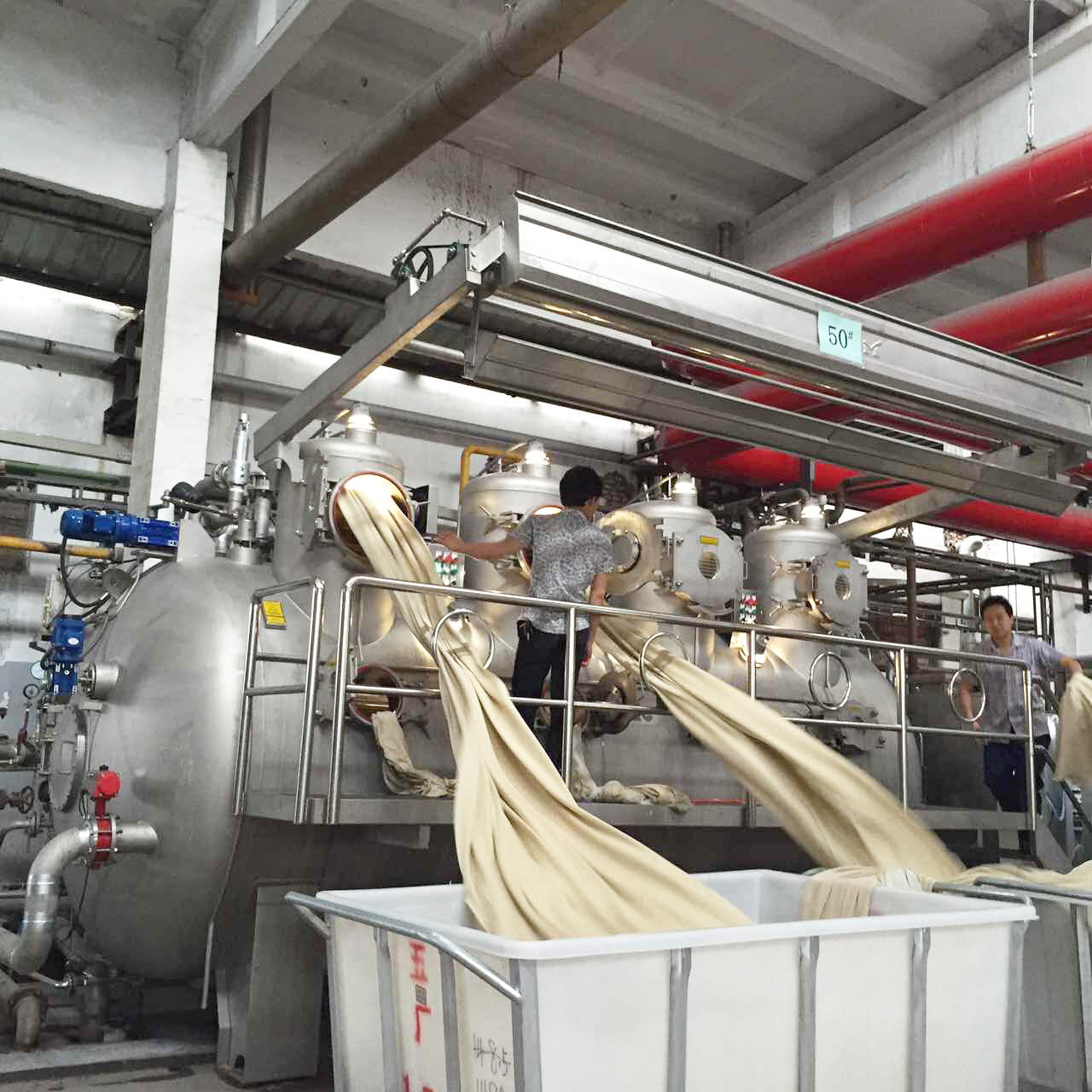 China Overflow Dyeing Machine Manufacturers Overflow Dyeing Machine