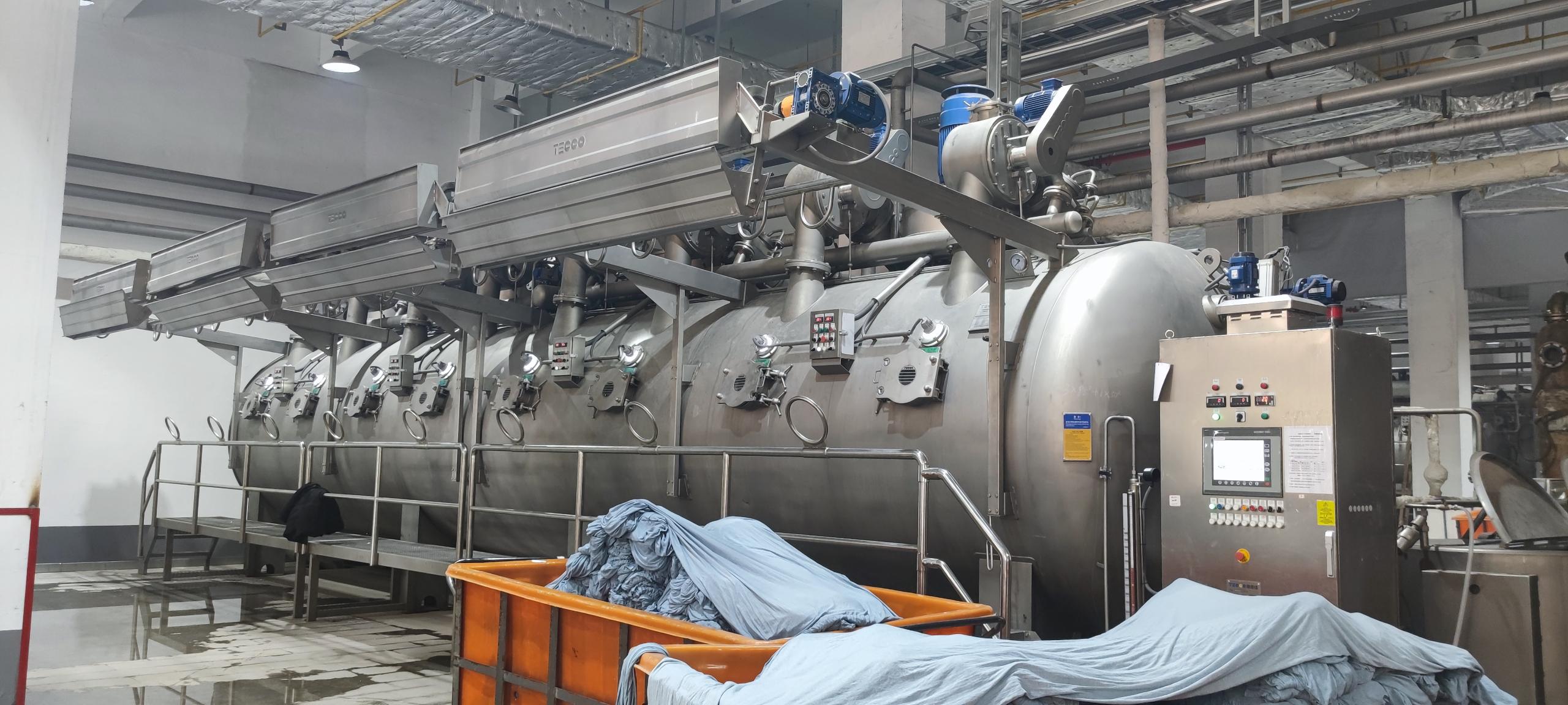 Super Large Capacity Knit Fabric Airflow Dyeing Machine from China ...