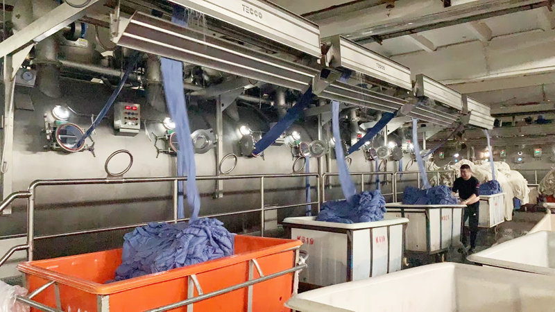 Super Large Capacity Knit Fabric Airflow Dyeing Machine from China ...